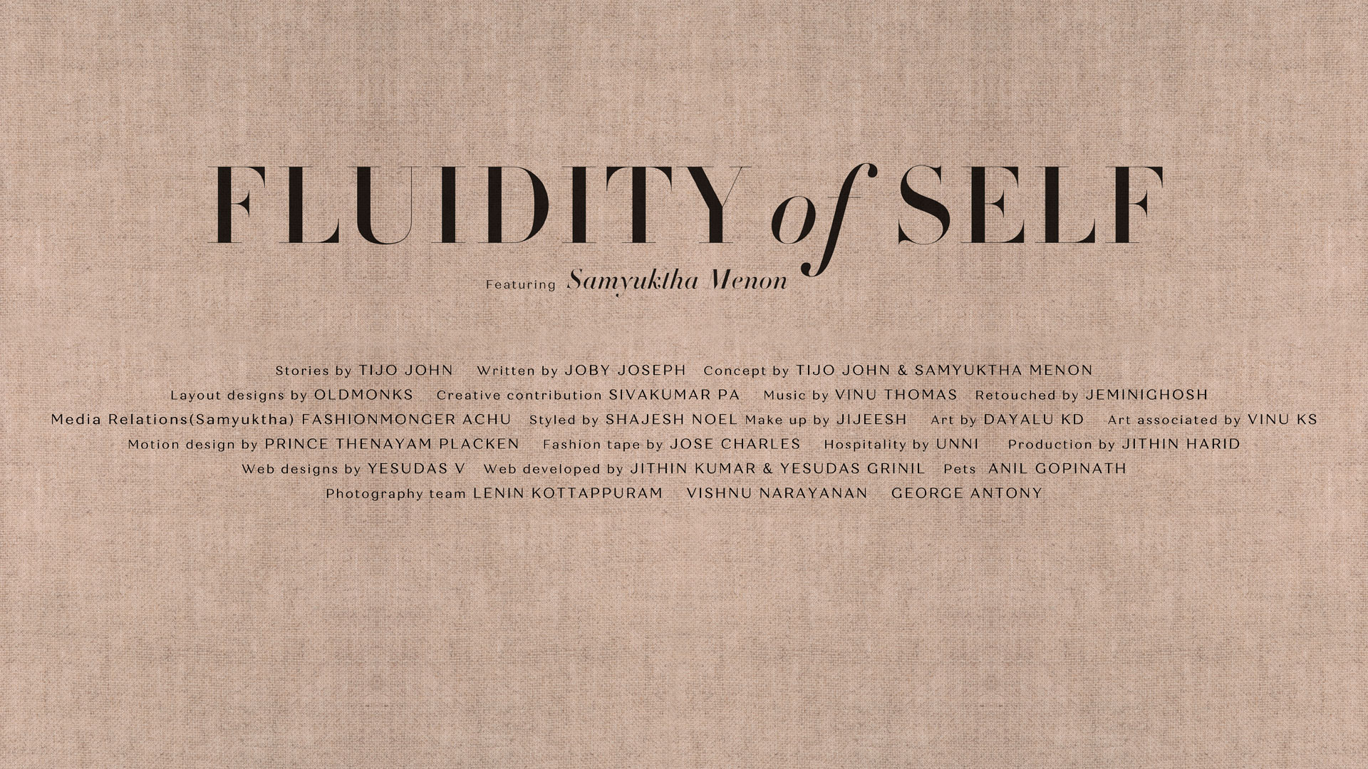 FLUIDITY of SELF – Love After Love